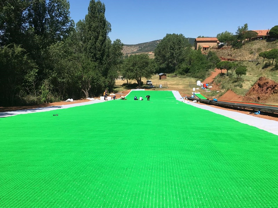Neveplast Builds Their First Ski Slope in Spain