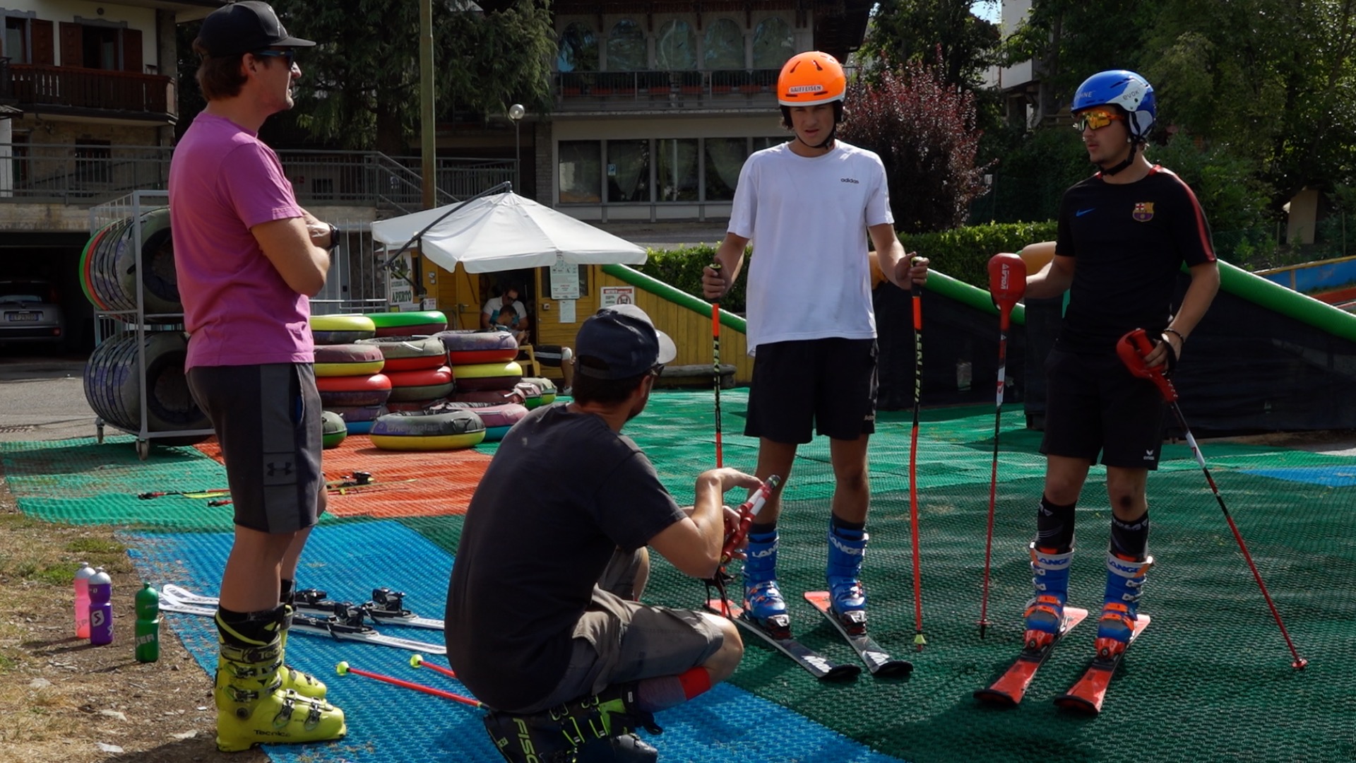 Neveplast Offer Alternative to Summer Glacier Training