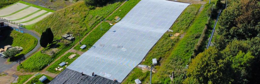 Plymouth Dry Slope Resurfaced