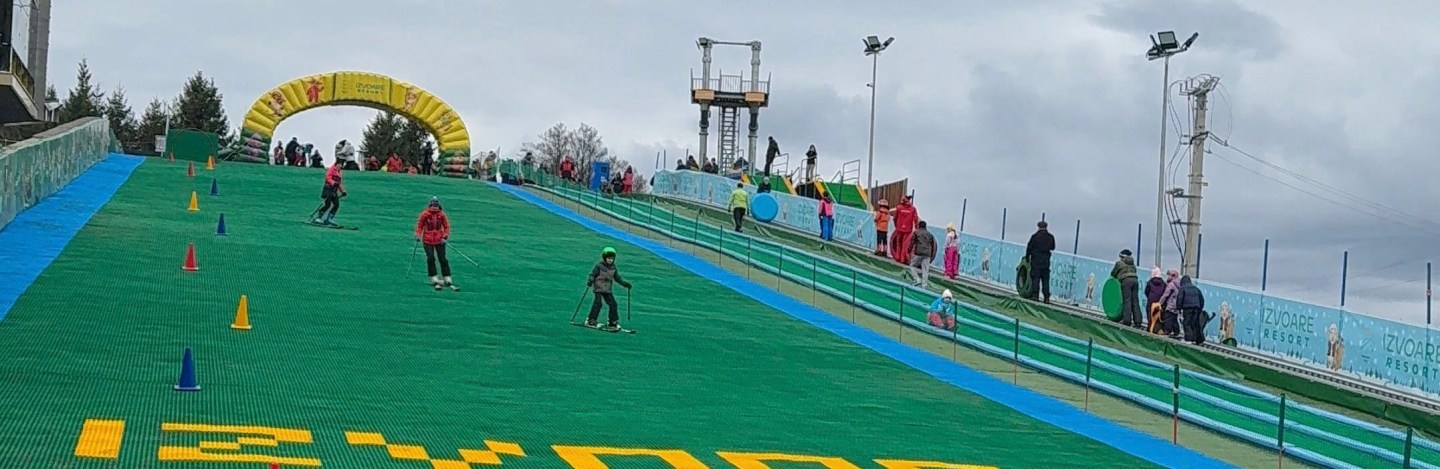 Romanian Mountain Resort Adds Dry Ski Slope